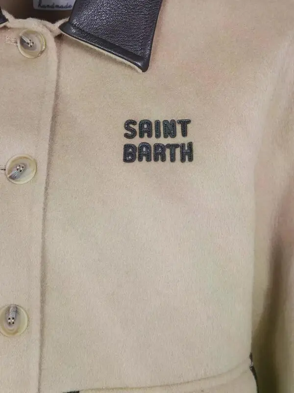 MC2 SAINT BARTH Logo-patch Button-up Jacket