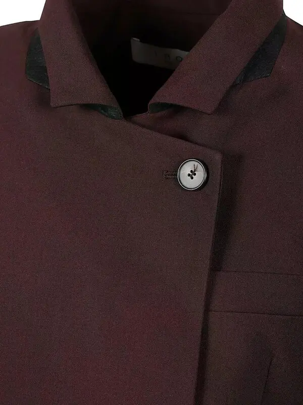 IRO PARIS Bluff Double-breasted Fitted Jacket