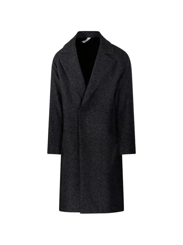HEVO Surbon Button-fastening Coat