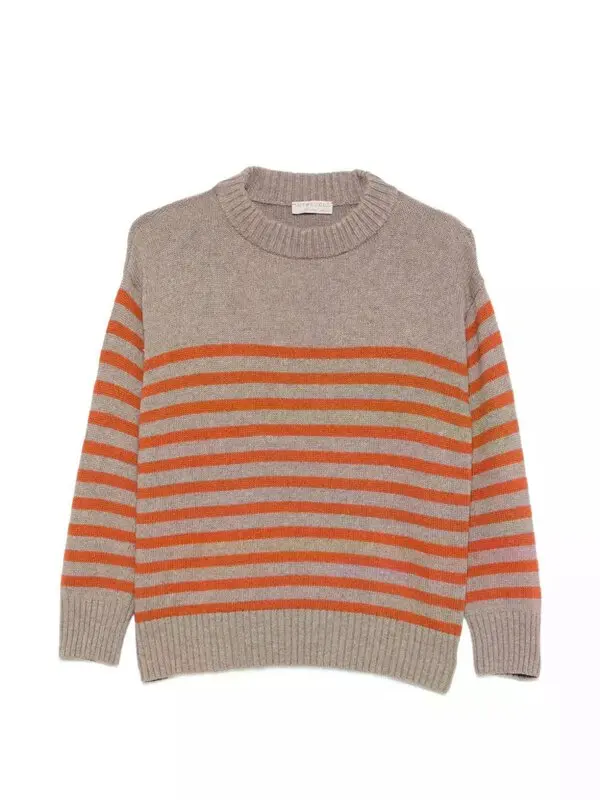 INTRECCI Horizontal-stripe Sweater