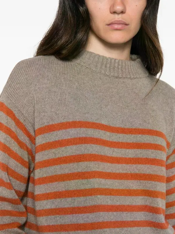 INTRECCI Horizontal-stripe Sweater