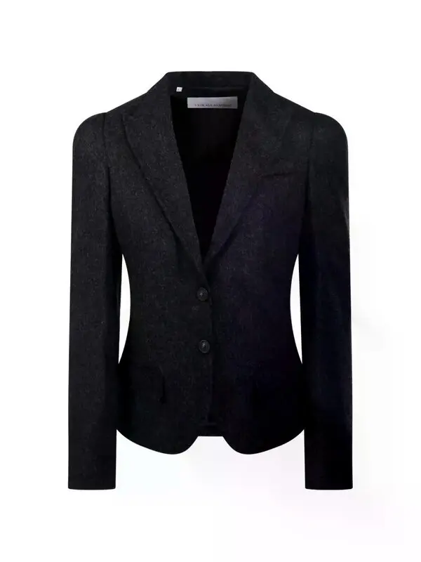 7 For All Mankind Single-breasted Peaked-lapel Blazer