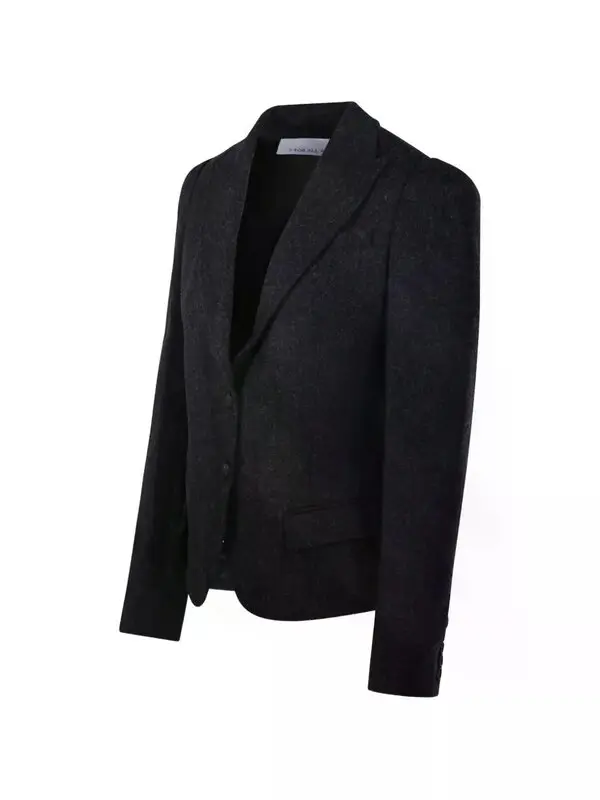 7 For All Mankind Single-breasted Peaked-lapel Blazer