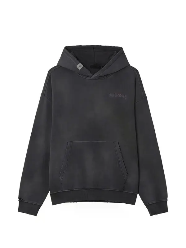 FIVE CM Graphic-print Distressed Hoodie