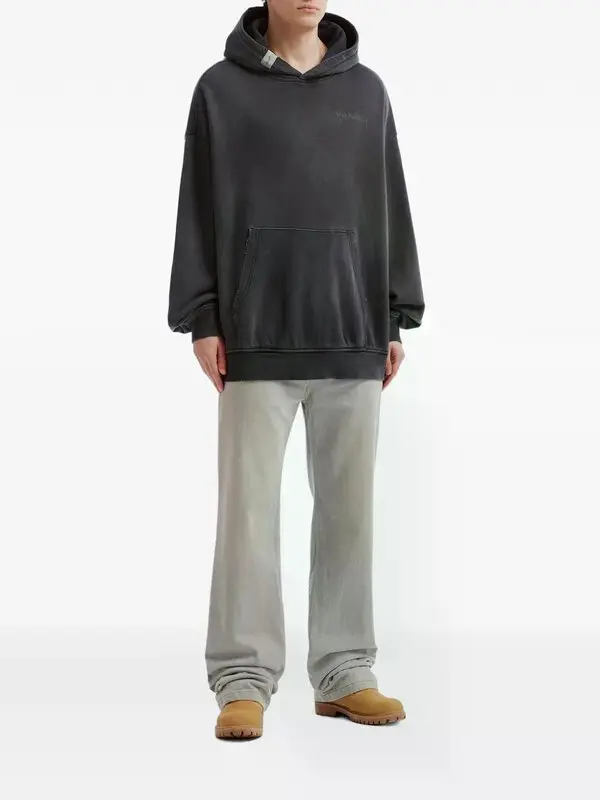 FIVE CM Graphic-print Distressed Hoodie