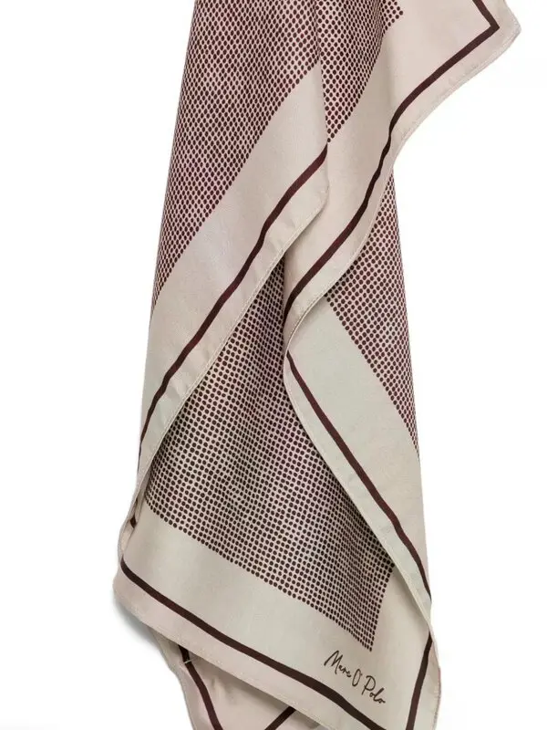 Marc O'polo Polka-dot Square Scarf
