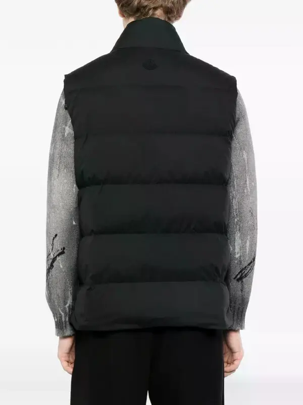 Moncler Quilted Logo-patch Gilet