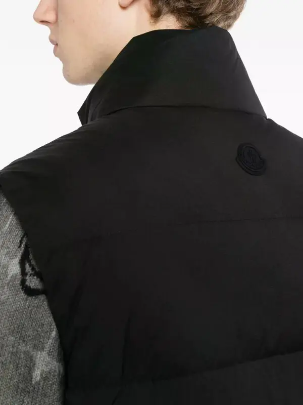 Moncler Quilted Logo-patch Gilet
