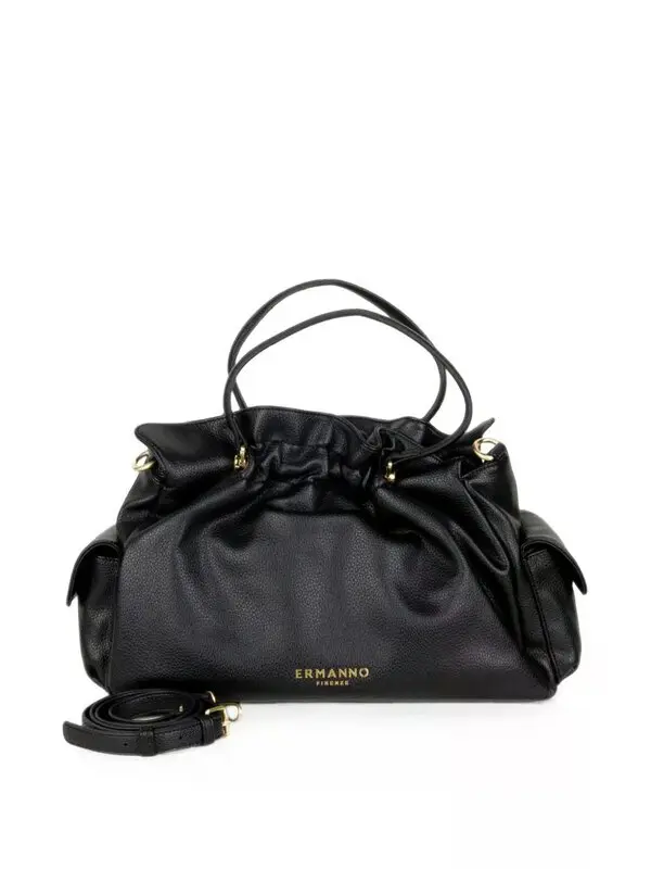 ERMANNO FIRENZE Logo-plaque Gathered Clutch Bag
