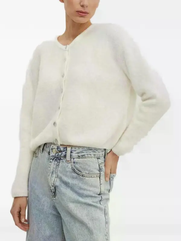 American Vintage Brushed-knit Cardigan