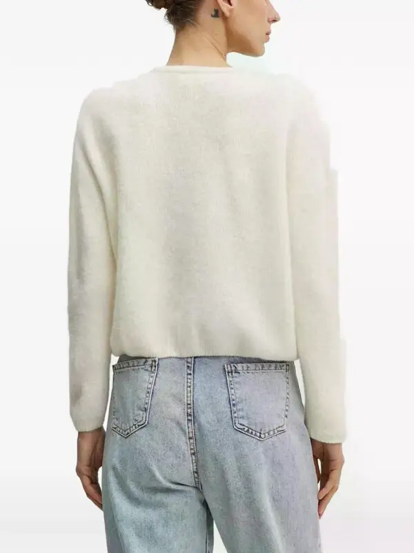 American Vintage Brushed-knit Cardigan
