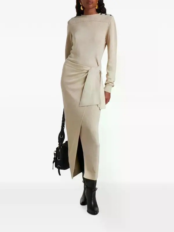 Isabel Marant Étoile Jozira Fine-knit Maxi Dress