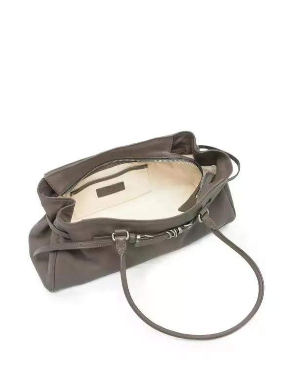 MARGESHERWOOD Buckle-detail Leather Shoulder Bag