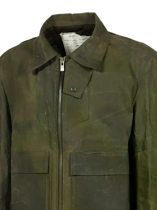 UNDER THE SIGN Phantom Patchwork Gloved Jacket