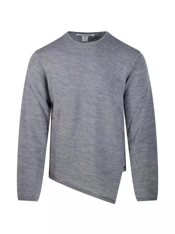 Comme Des Garçons Asymmetric-hem Sweater