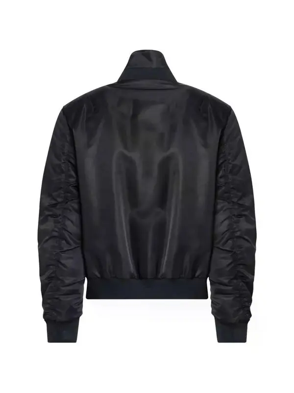 Alexander McQueen Zip-detail Gathered Bomber Jacket