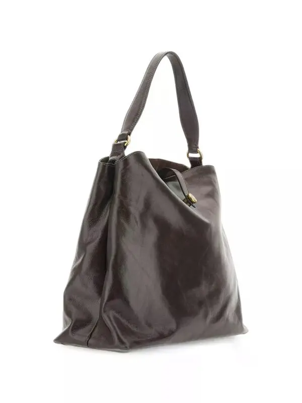GIANNI CHIARINI Large Fiona Leather Tote Bag