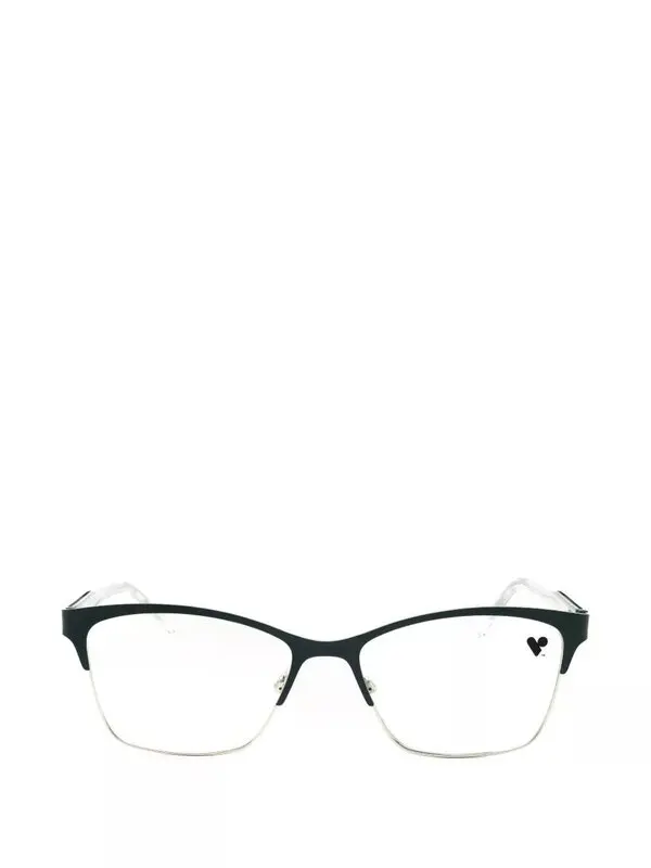 Dkny Rectangle-frame Glasses - Silver