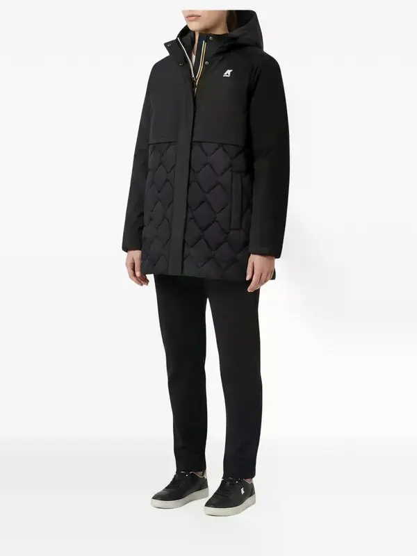 K-WAY Siphane Quilted Hooded Jacket