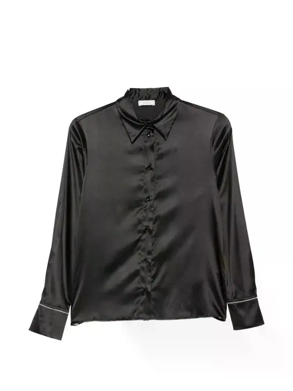 Peserico Satin-finish Button-up Shirt