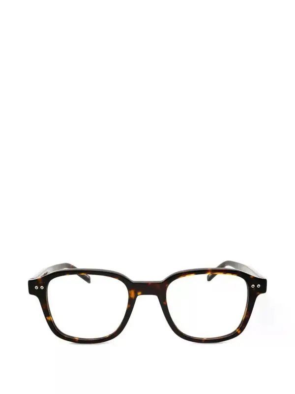 Tommy Hilfiger Tortoiseshell-effect Square-frame Glasses