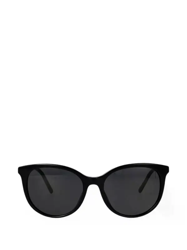 Dolce & Gabbana Logo-print Round-frame Sunglasses