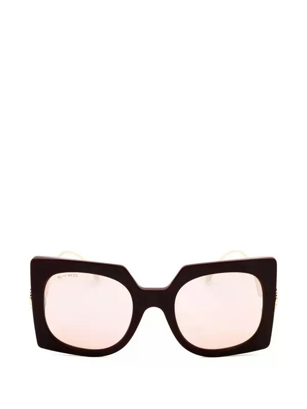 Etro Oversized Frame Sunglasses