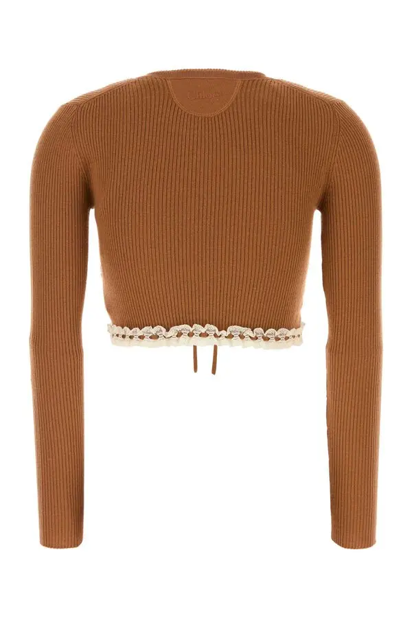 Chloé Caramel Wool Sweater