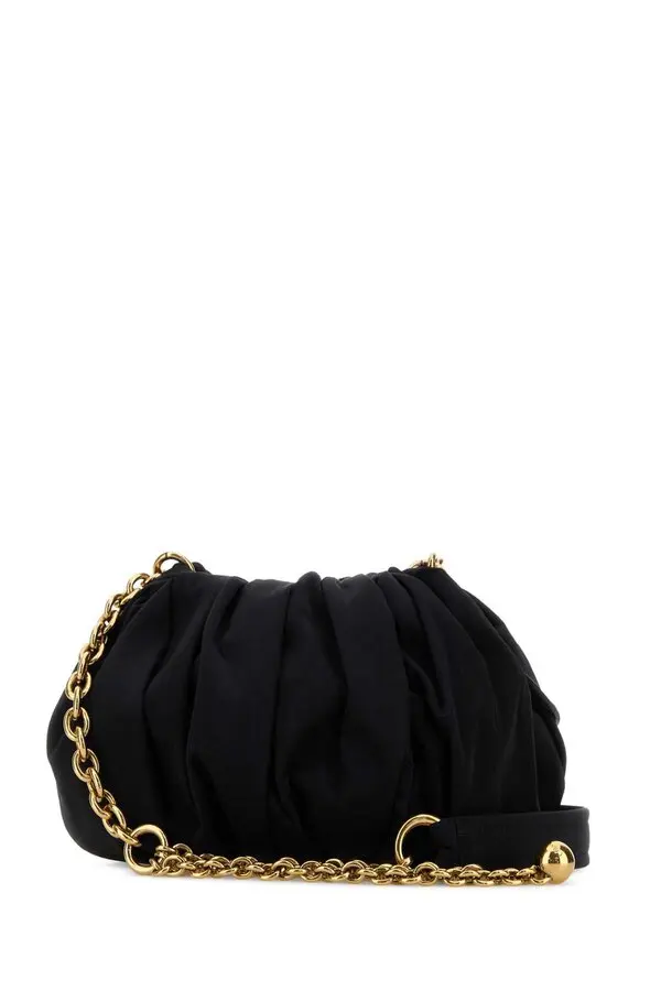 Chloé Canvas Plisse Shoulder Bag