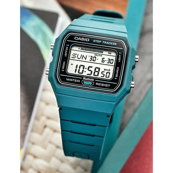 Casio F-b100w-3a Resin Digital Watch 38.1mm