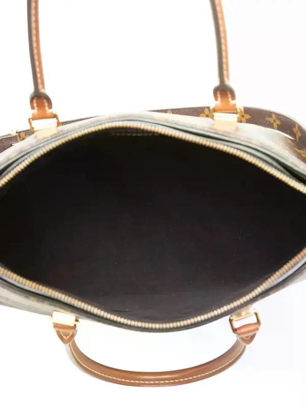 LOUIS VUITTON 2014 Monogram Pallas Mm Satchel - Brown