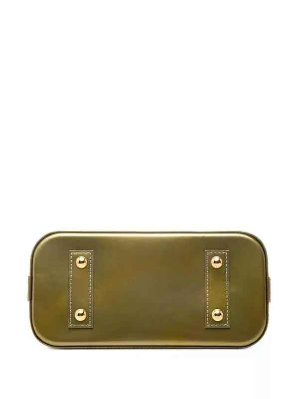 LOUIS VUITTON 2010-2026 Monogram Vernis Alma Bb Satchel