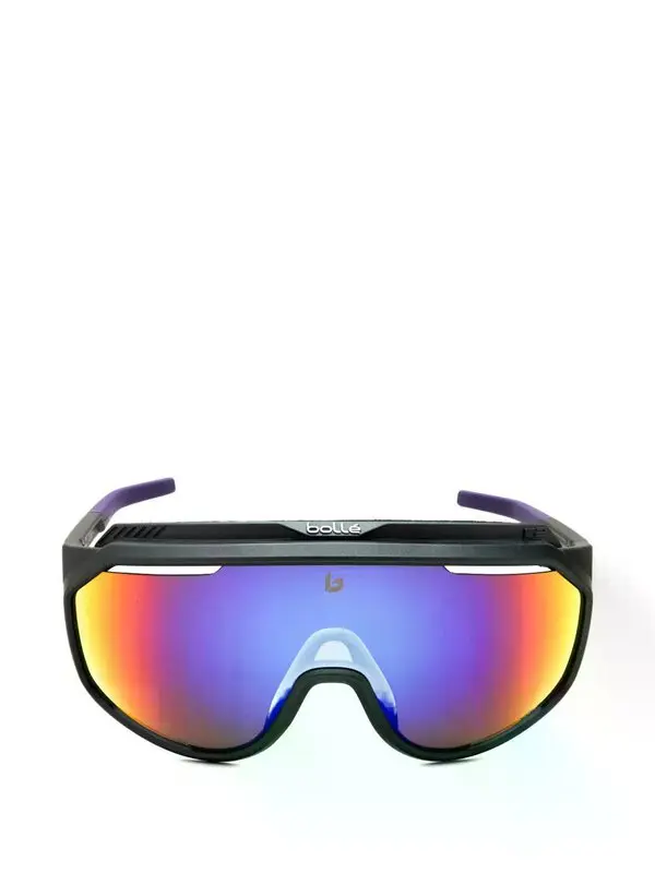 BOLLE Chronoshield Shield-frame Sunglasses - Black