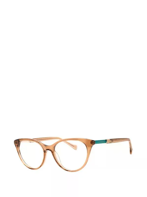 Lucky Brand Cat-eye Frame Glasses - Brown