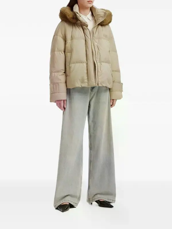 Izzue Faux-fur Trim Padded Jacket