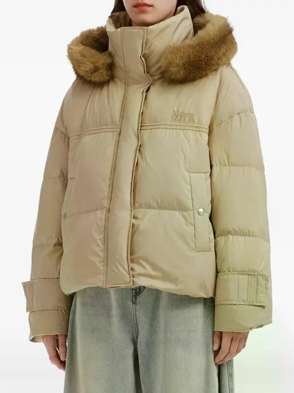 Izzue Faux-fur Trim Padded Jacket