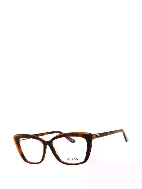 Guess Tortoiseshell-effect Cat-eye Glasses