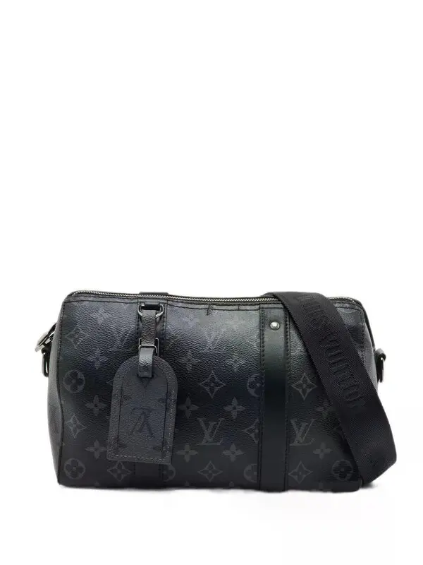 LOUIS VUITTON City Keepall Monogram Eclipse Holdalls