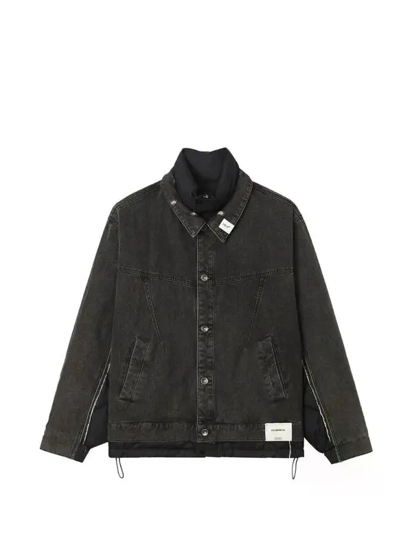 FIVE CM Quilted Panelled Denim Jacket