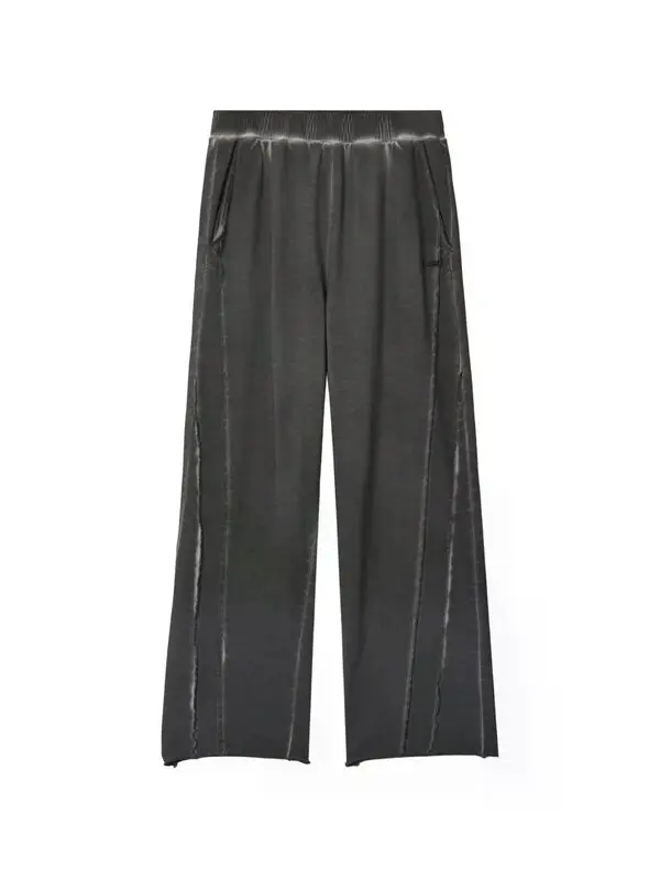 Izzue Faded Raw-edge Track Pants
