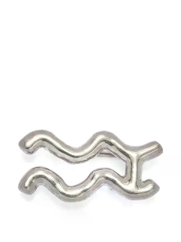 JIL SANDER Zodiac Buckle Aquarius - Silver