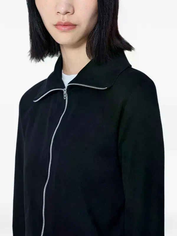 Our Legacy Zip-front Pointed-collar Top