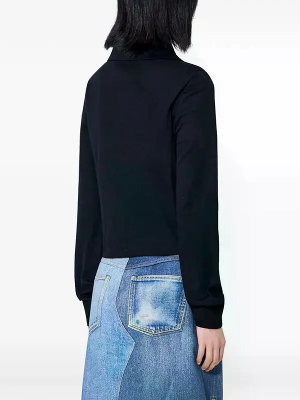 Our Legacy Zip-front Pointed-collar Top