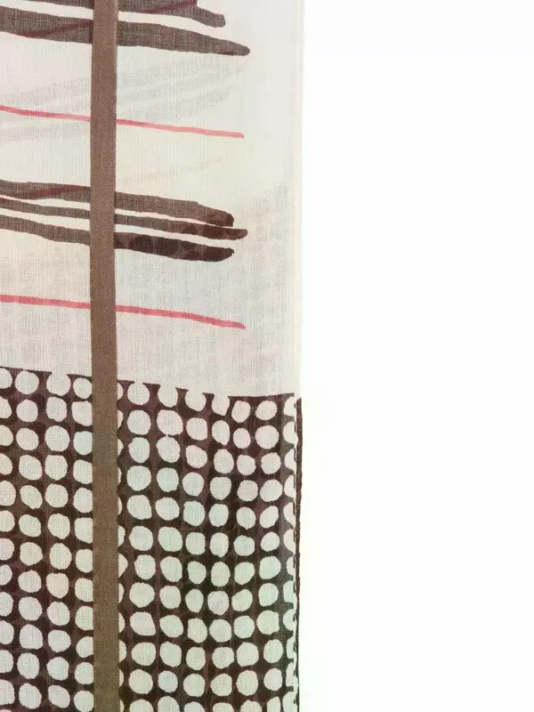 Marc O'polo Logo-print Fringed Scarf