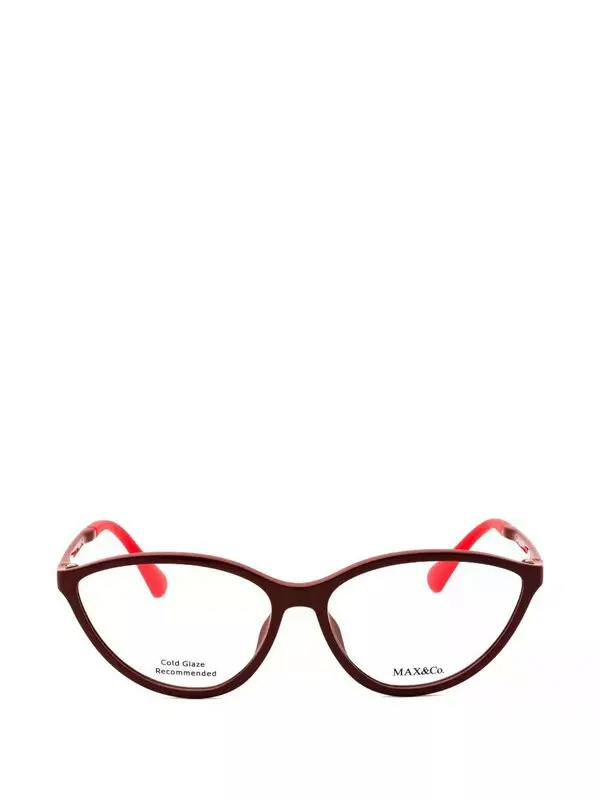 MAX&CO. Logo-detail Cat-eye Glasses
