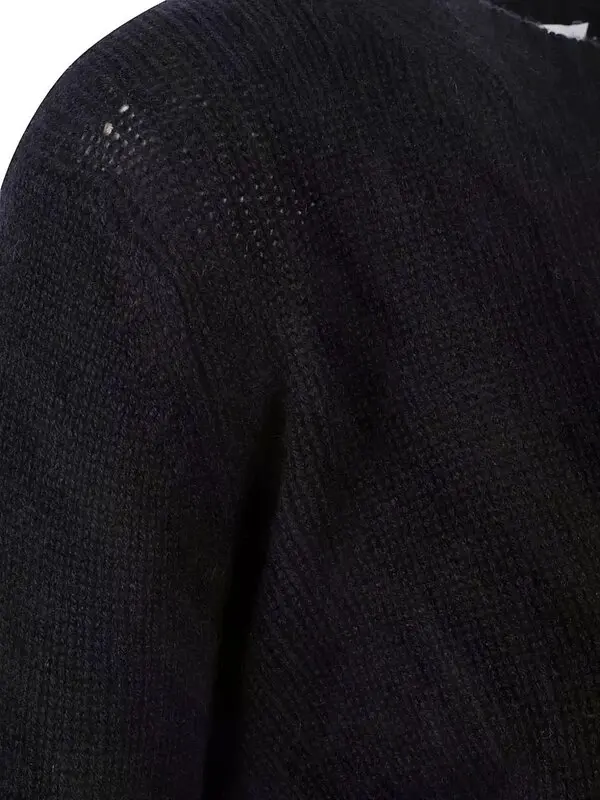 BEYOU Fine-knit Raglan-sleeve Sweater