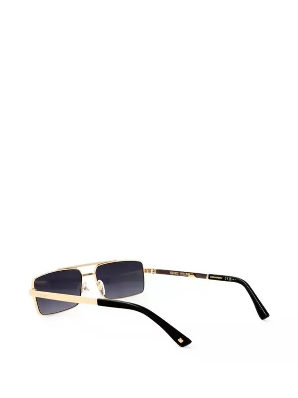 Dsquared2 Double-bridge Rectangle-frame Sunglasses