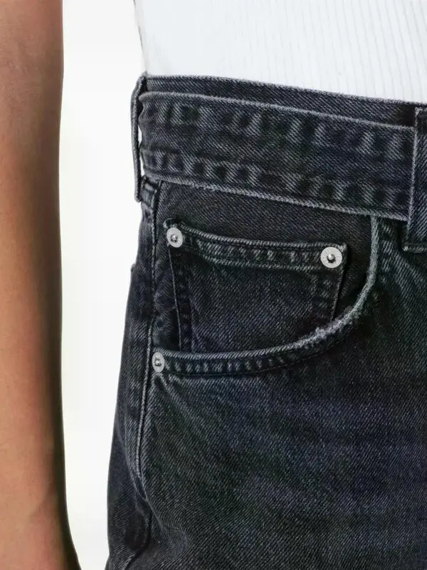 AGOLDE Belted Turn-up Jeans