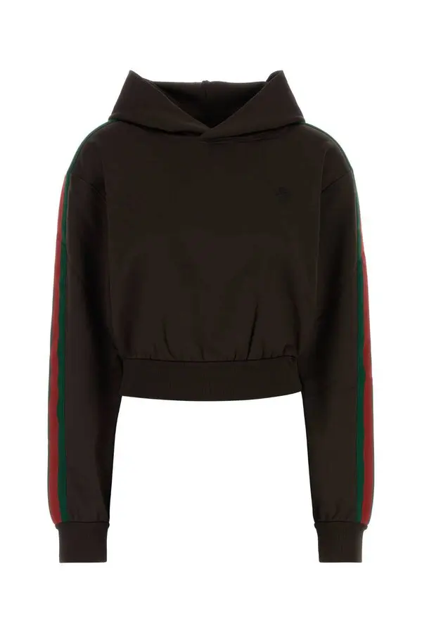 Gucci Dark Stretch Jersey Sweatshirt