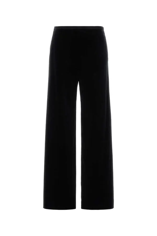 Alberta Ferretti Velvet Palazzo Pant